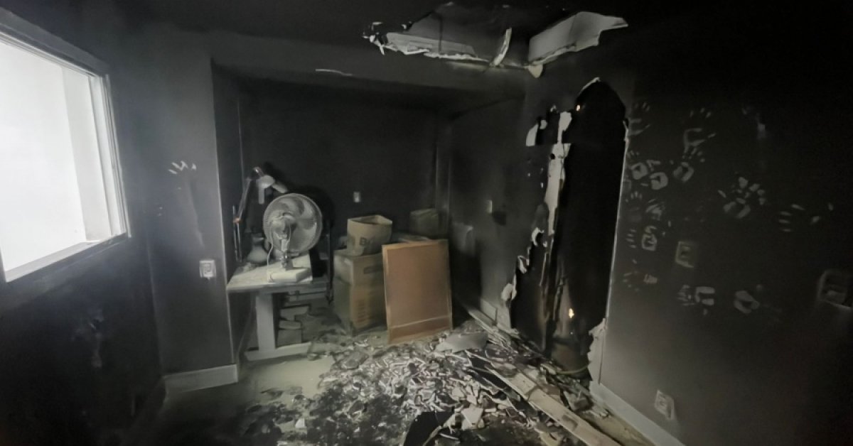 Realizada vistoria após princípio de incêndio em apartamento de Casca ...