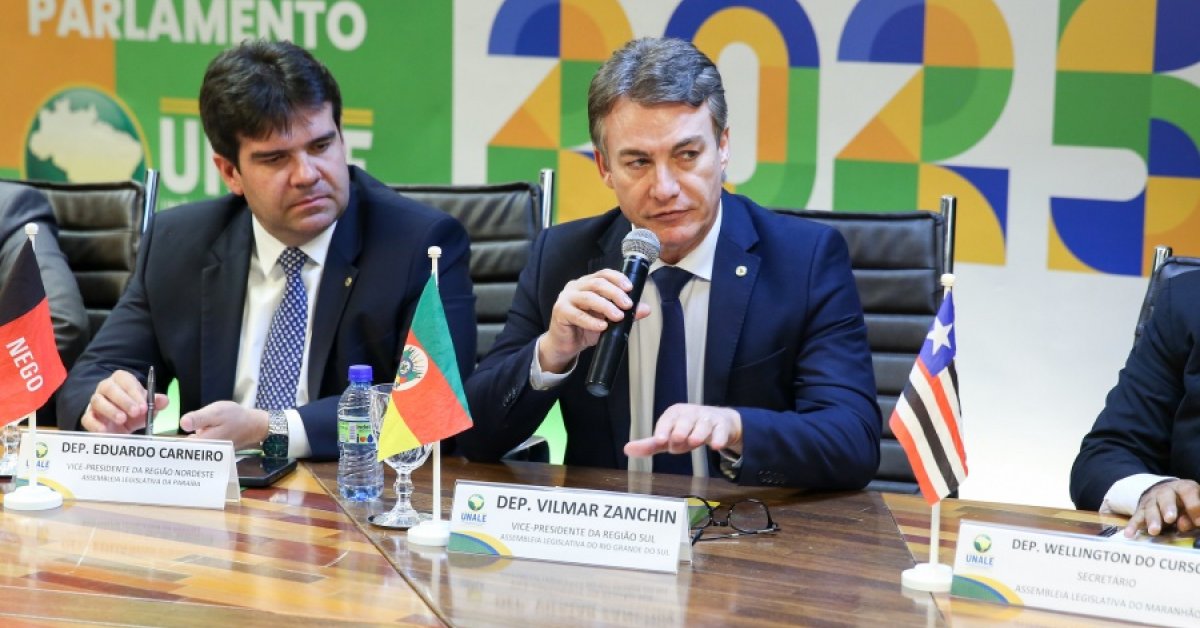 Deputado Vilmar Zanchin assume vice-presidência da Unale - Tua Rádio ...
